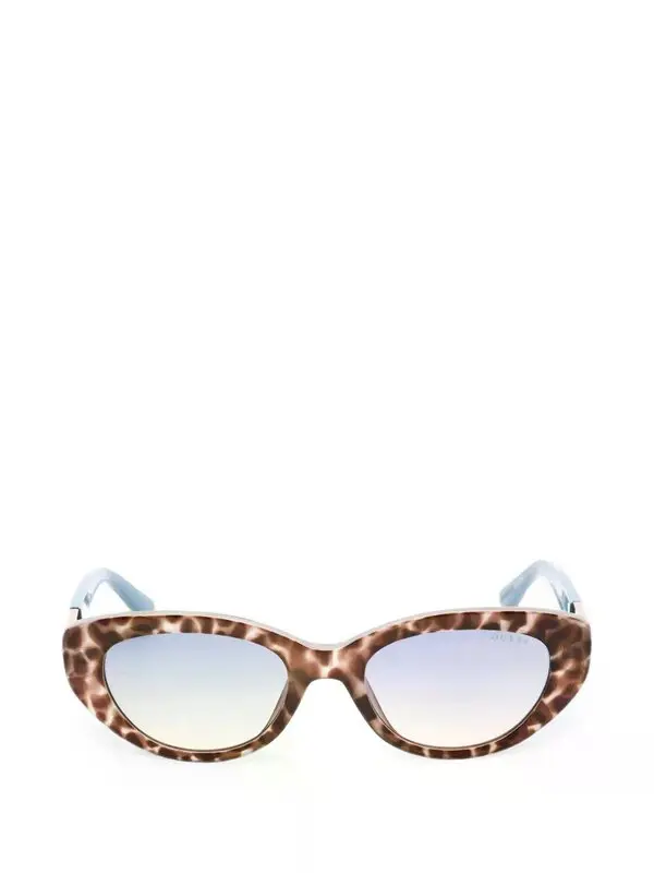 Guess Tortoiseshell-effect Cat-eye Sunglasses