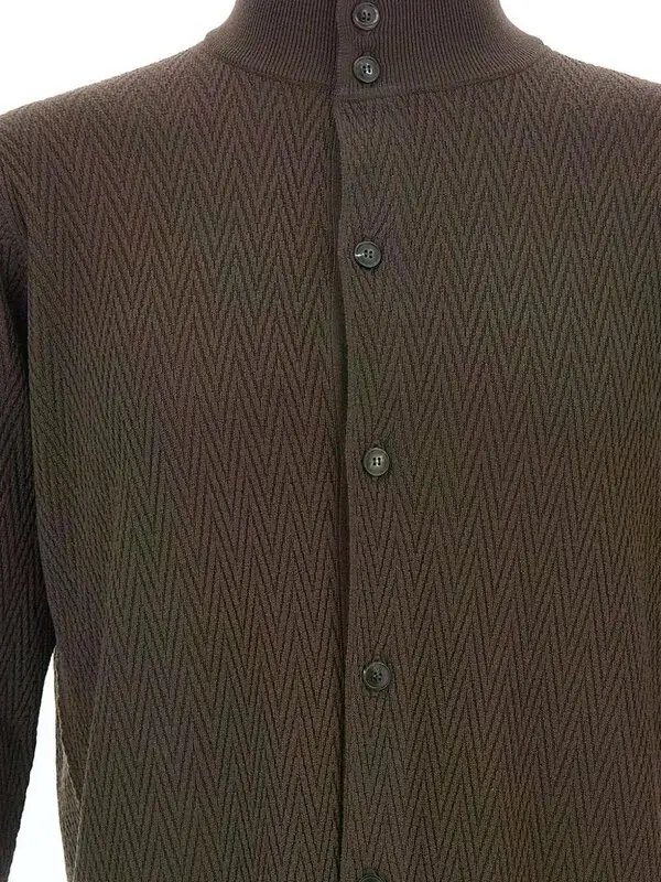 FILIPPO DE LAURENTIIS Geometric-pattern Cardigan
