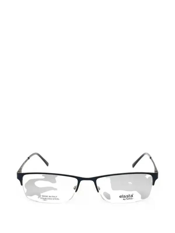 ELASTA Rectangle Frame Eyeglasses - Blue