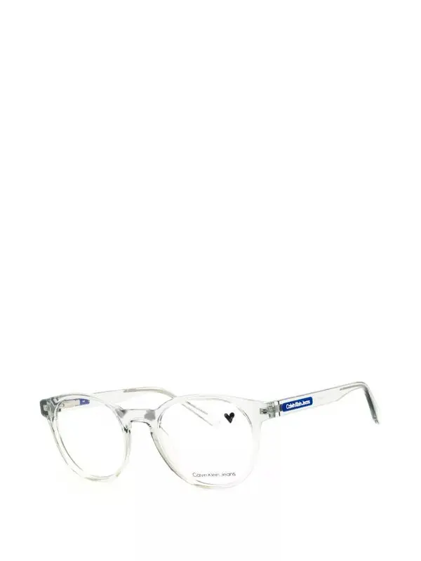 Calvin Klein Round Frame Eyeglasses - Neutrals