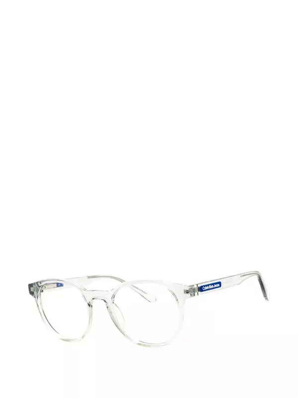 Calvin Klein Round Frame Eyeglasses - Neutrals