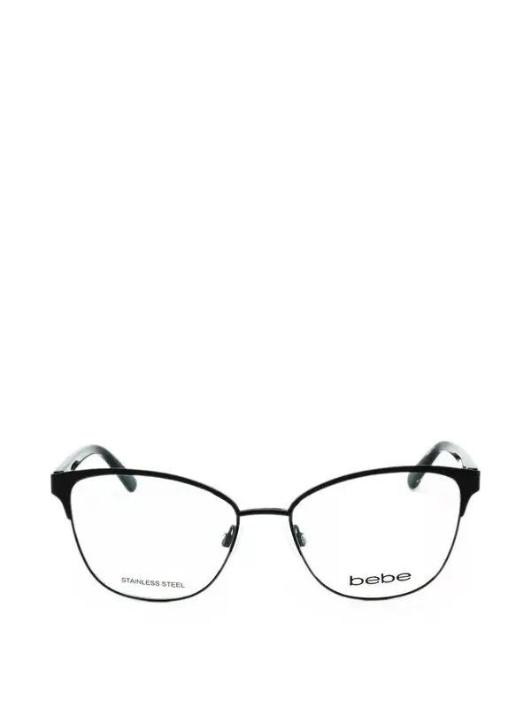 Bebe Cat Eye Eyeglasses - Black