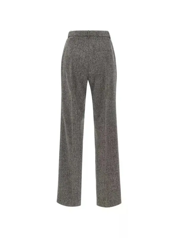 KAOS Micro-textured Straight-leg Trousers