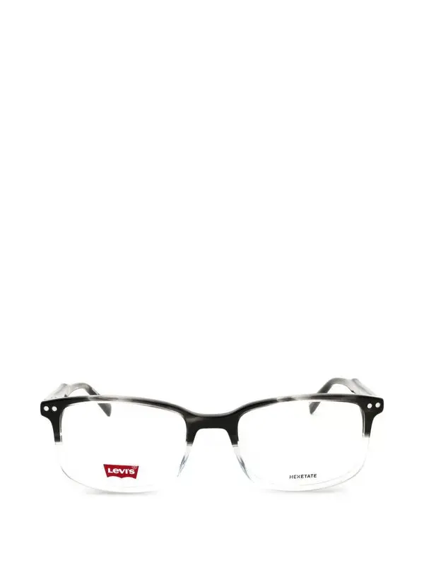 LEVI'S Rectangle Frame Eyeglasses - Grey