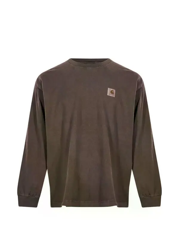 Carhartt Work In Progress Logo-patch Long-sleeved T-shirt