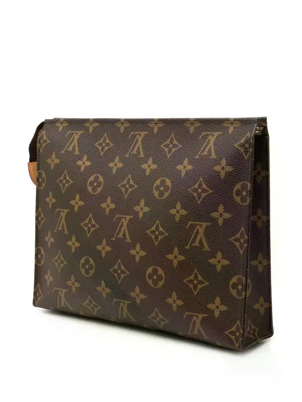 LOUIS VUITTON 2009 Monogram Toiletry Pouch 26 Clutch Bag