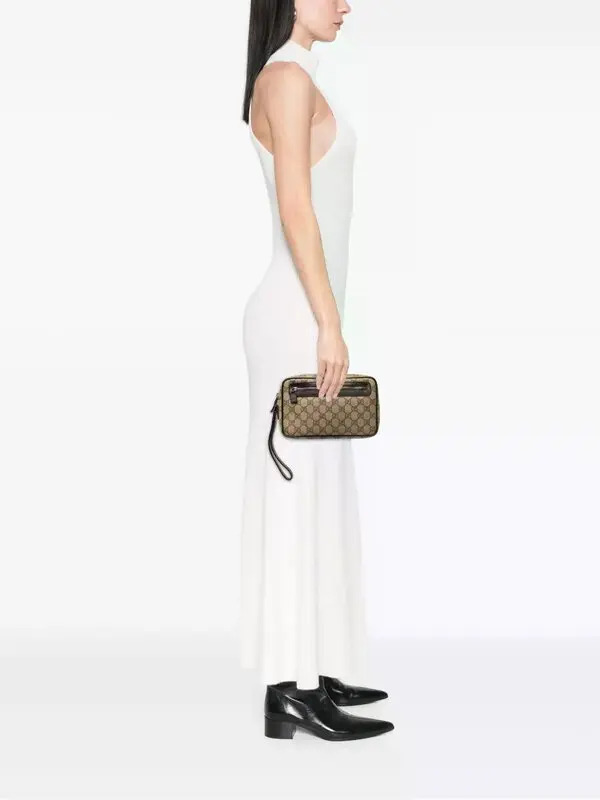 Gucci Gg Supreme Clutch Bag