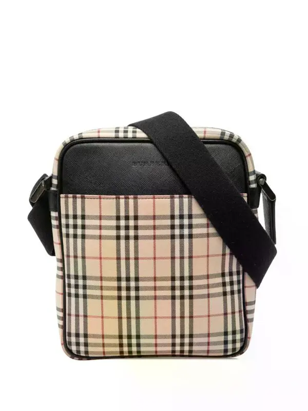 Burberry 2000-2017 House Check Canvas Crossbody Bag