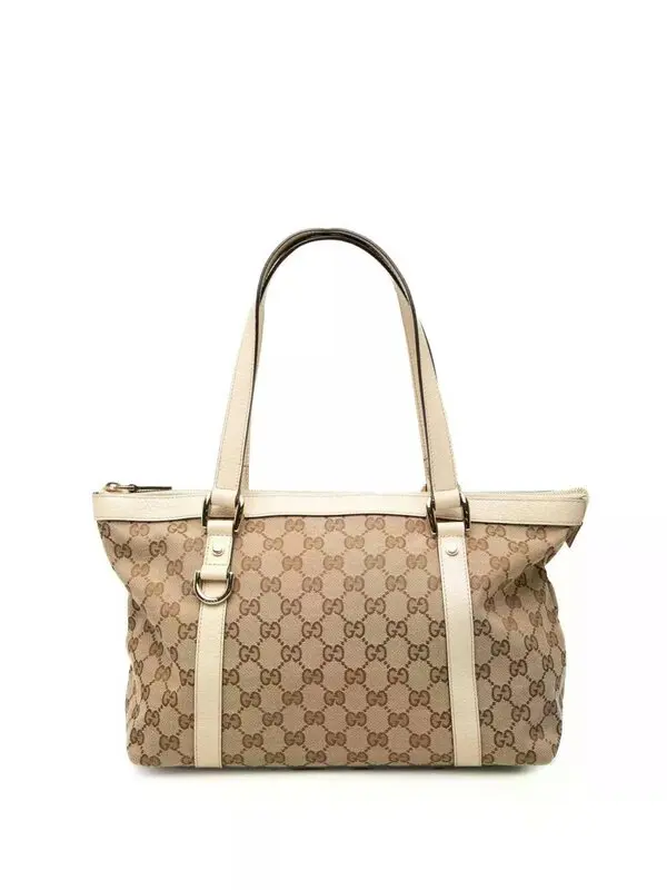 Gucci Gg Canvas Abbey D Ring Tote Bag