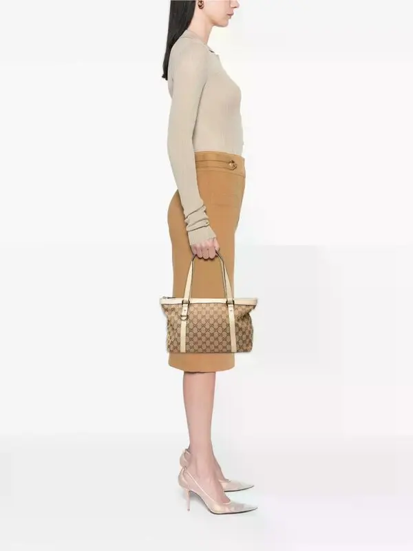 Gucci Gg Canvas Abbey D Ring Tote Bag