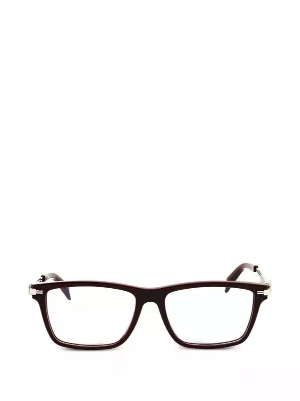Chopard Rectangle Frame Eyeglasses - Red