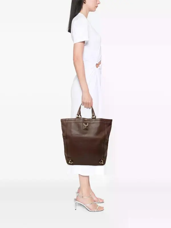 Gucci Calfskin Abbey D Ring Tote Bag