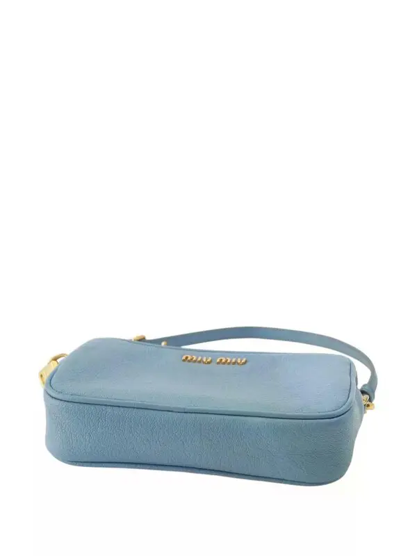 Miu Miu Madras Double Zip Pochette Handbag