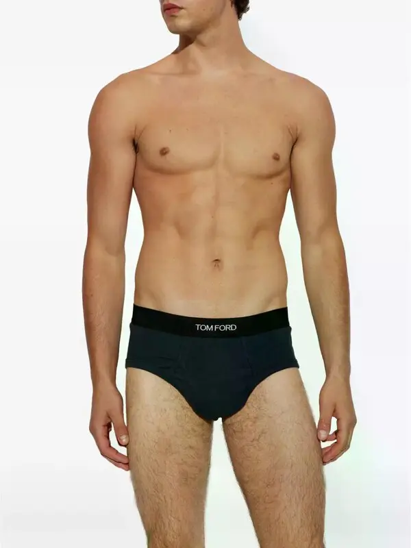 TOM FORD Logo-waistband Briefs