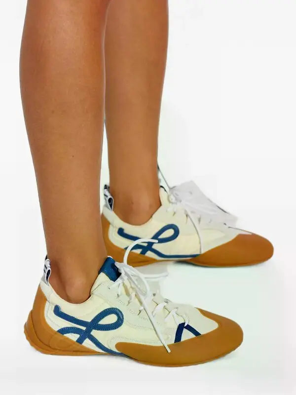 Loewe Lace-up Panel Sneakers