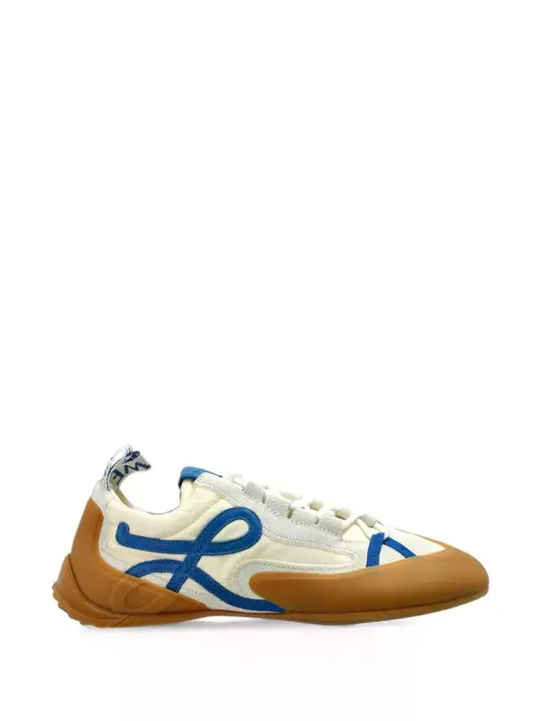 Loewe Lace-up Panel Sneakers - Neutrals
