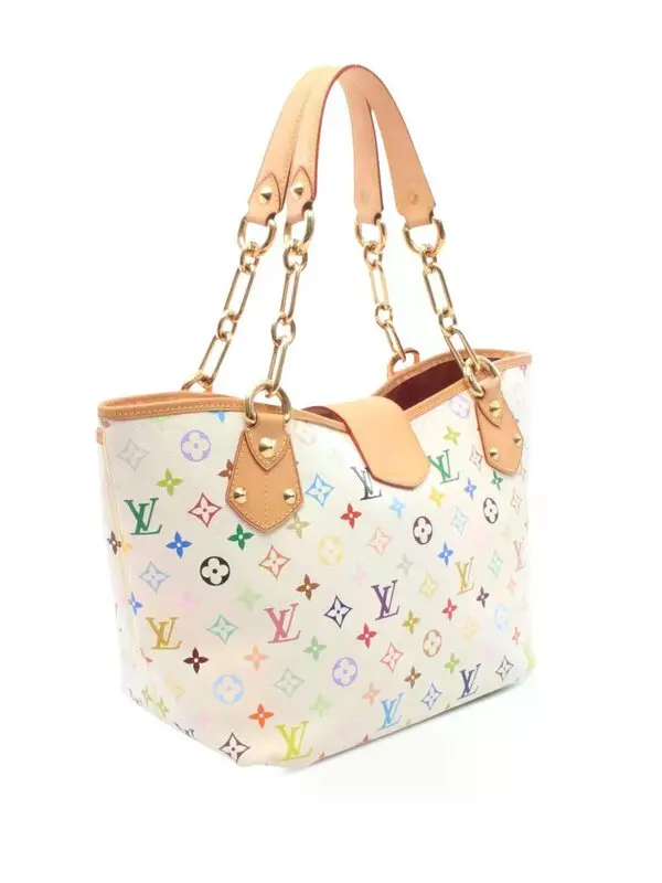 LOUIS VUITTON Monogram Multicolore Annie Mm Tote Bag