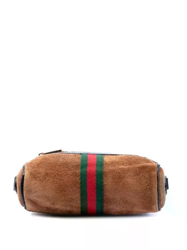 Gucci 2016-2026 Mini Suede Web Ophidia Crossbody Bag