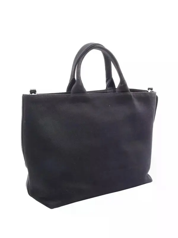 Prada 2013-2026 Canapa Drill Tote Satchel