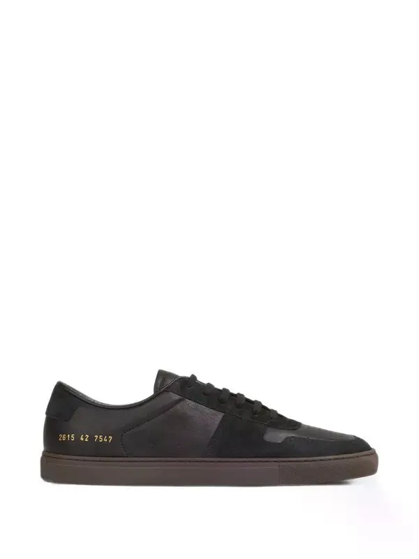 COMMON PROJECTS Perforated Panelled Sneakers - Black