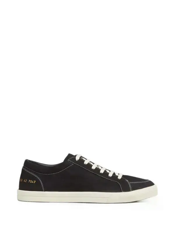 COMMON PROJECTS Contrast Stitch Sneakers - Black