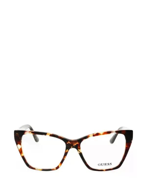 Guess Tortoiseshell-effect Cat-eye Glasses