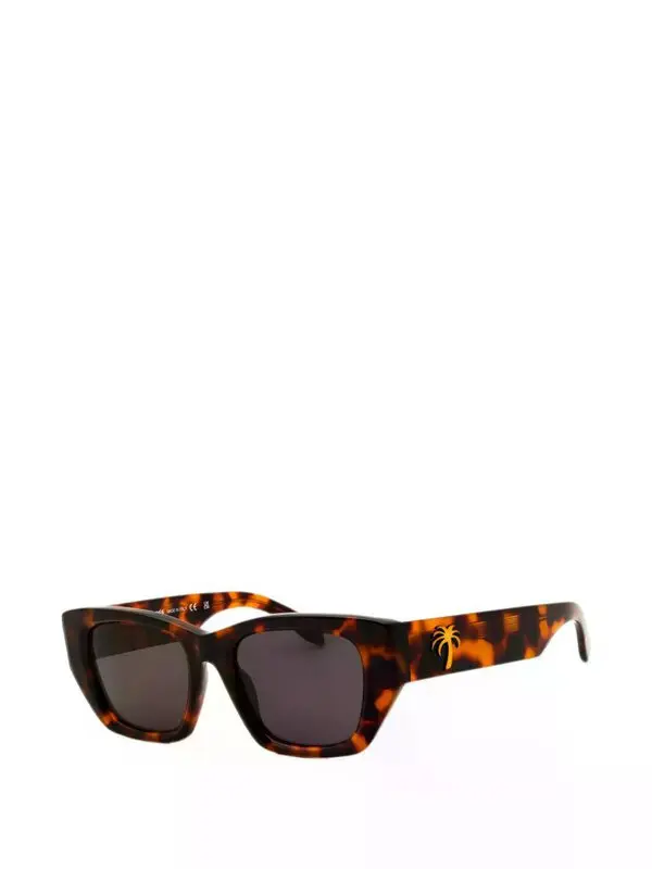 Palm Angels Hinkley Rectangle-frame Sunglasses