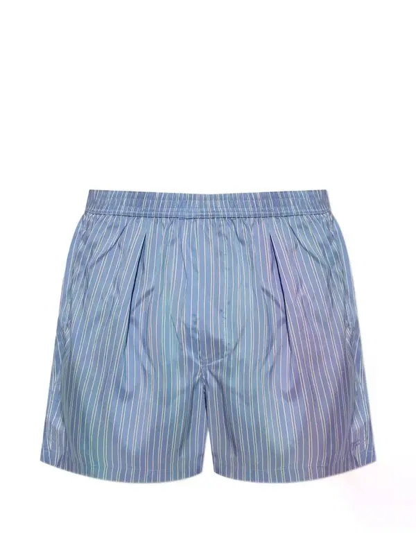 TOM FORD Striped Silk Boxer Shorts
