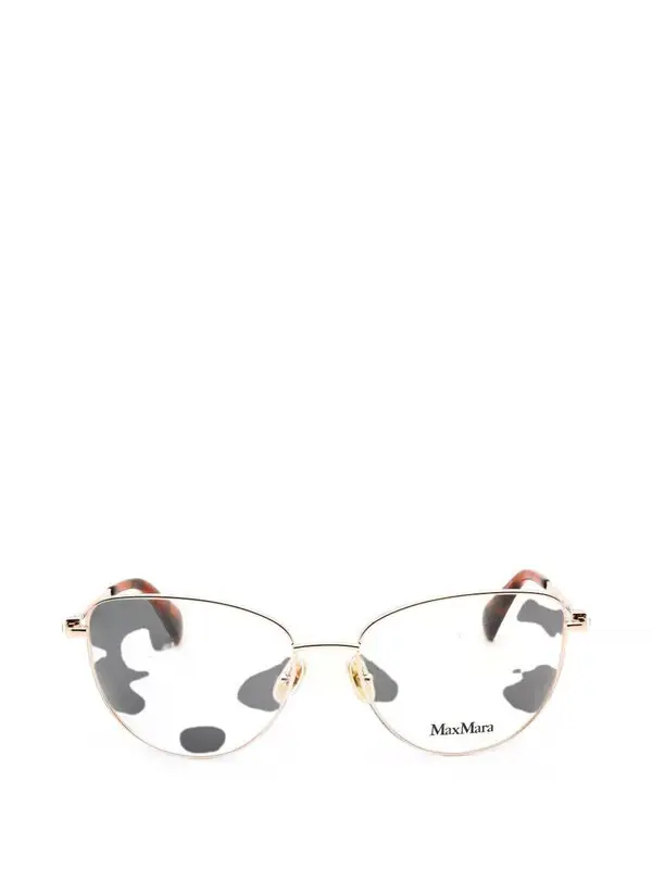 Max Mara Cat-eye Glasses - Gold