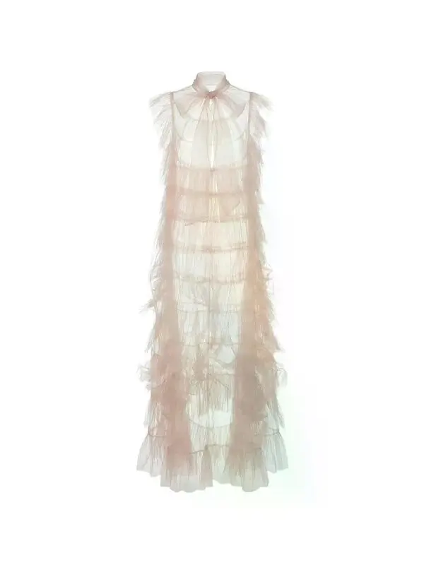 Valentino Garavani Ruffled Tiered Maxi Dress