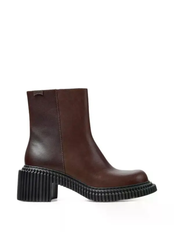 Camper Pix London Ankle Boots - Brown