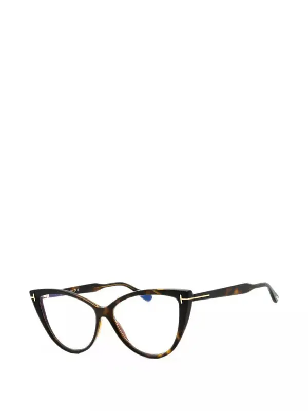 TOM FORD Tortoiseshell-effect Cat-eye Glasses