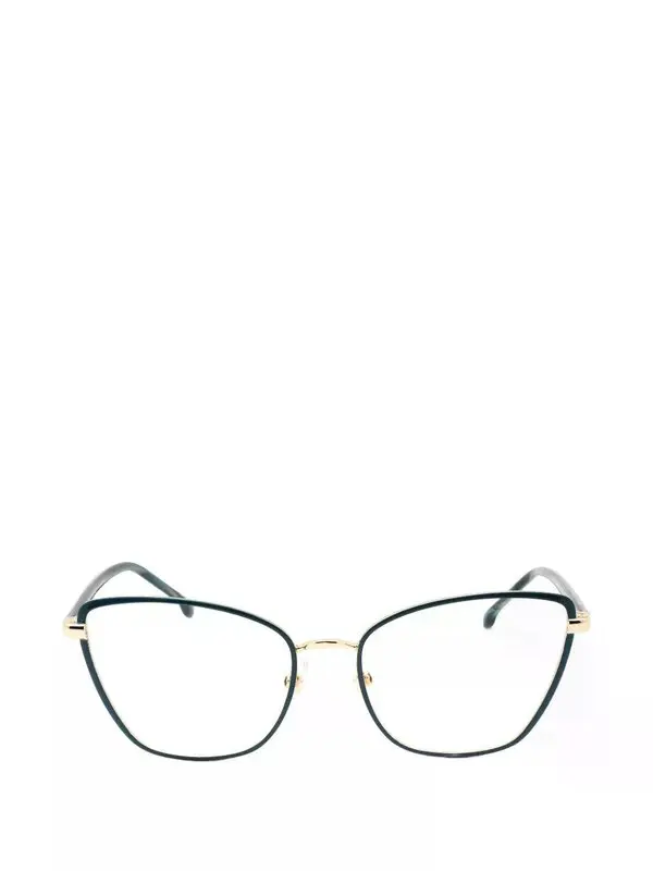 Carrera Eyewear Cat Eye Frame Eyeglasses - Green