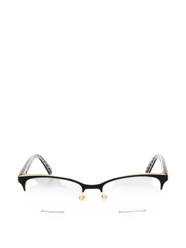 Kate Spade New York Brieana Rectangle Eyeglasses - Black