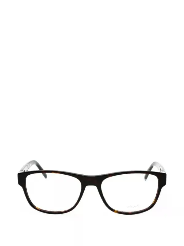 Tommy Hilfiger Rectangle Frame Eyeglasses - Brown