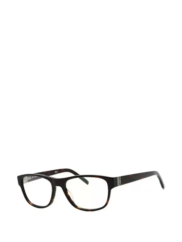 Tommy Hilfiger Rectangle Frame Eyeglasses - Brown
