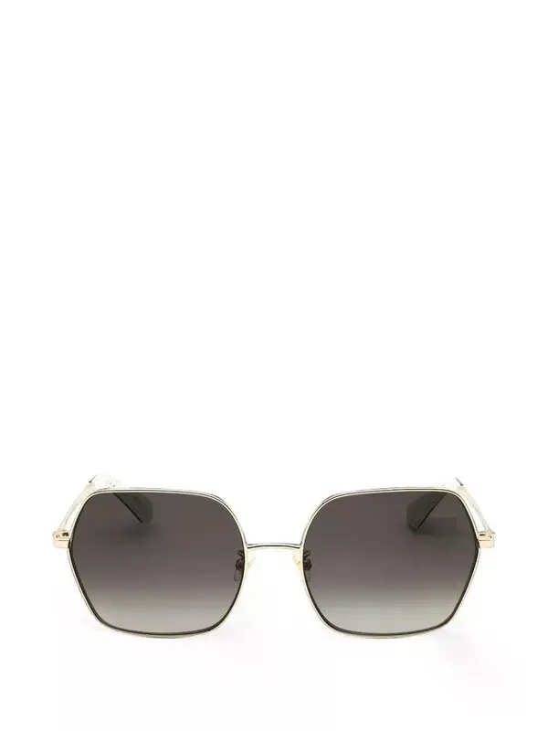 Kate Spade New York Eloy Geometric-frame Sunglasses - Black
