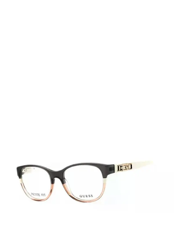 Guess Round Frame Eyeglasses - Black