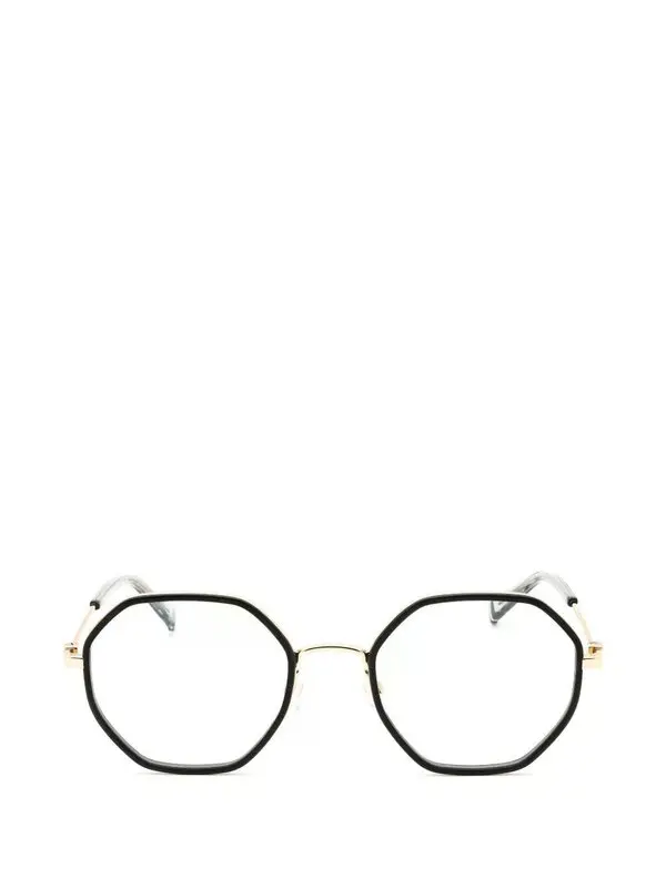 Tommy Hilfiger Octagon Eyeglasses - Black