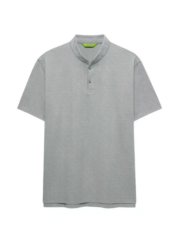 Shanghai Tang Fortune Jacquard Polo Shirt