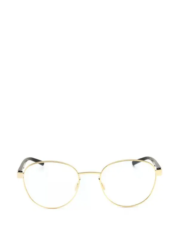 Porsche Design Round Frame Eyeglasses - Gold