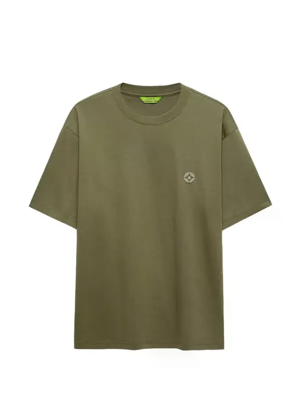 Shanghai Tang Fortune Logo-patch T-shirt - Green