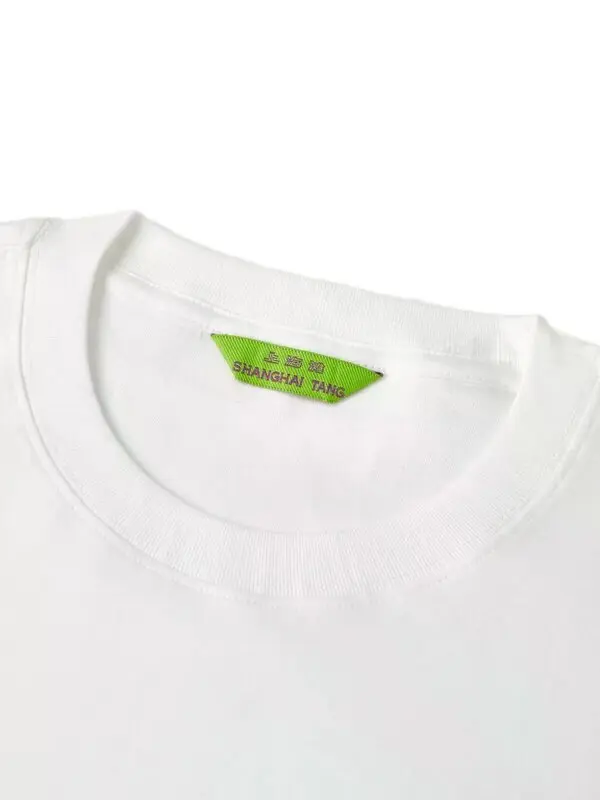 Shanghai Tang Fortune Logo-patch T-shirt