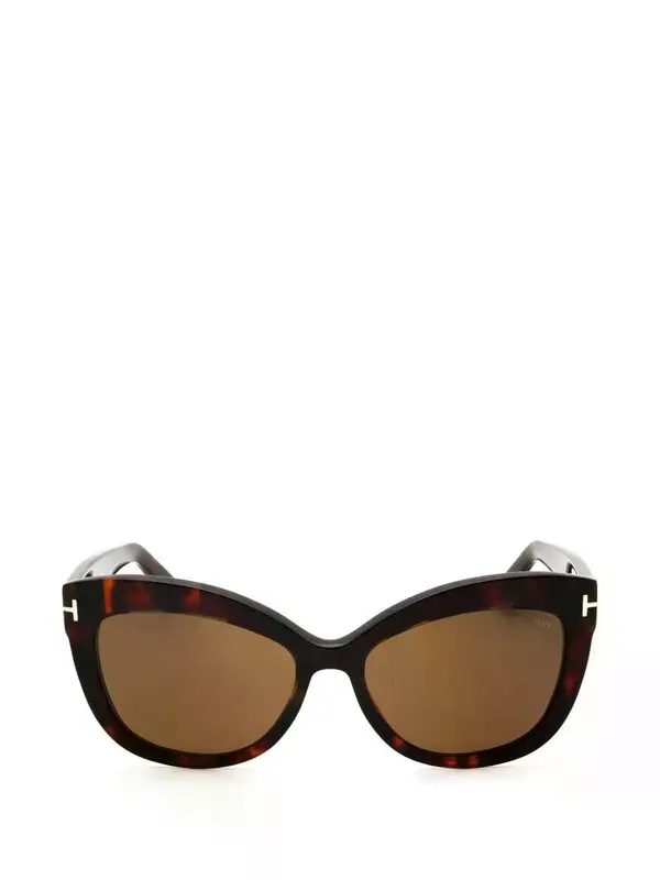 TOM FORD Cat Eye Sunglasses - Brown