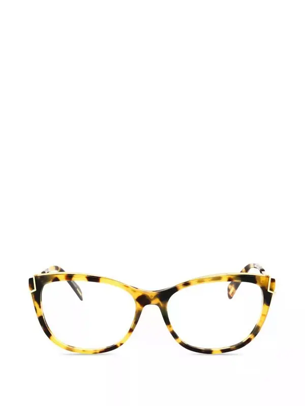 POLICE Tortoiseshell-effect Cat-eye Eyeglasses - Brown