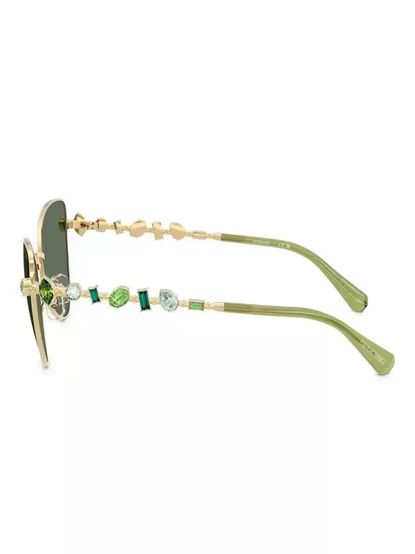 SWAROVSKI Crystal-embellished Cat-eye Sunglasses
