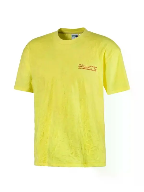 PUMA Xjannik Wikkelso Davidsen Alteration T-shirt - Yellow