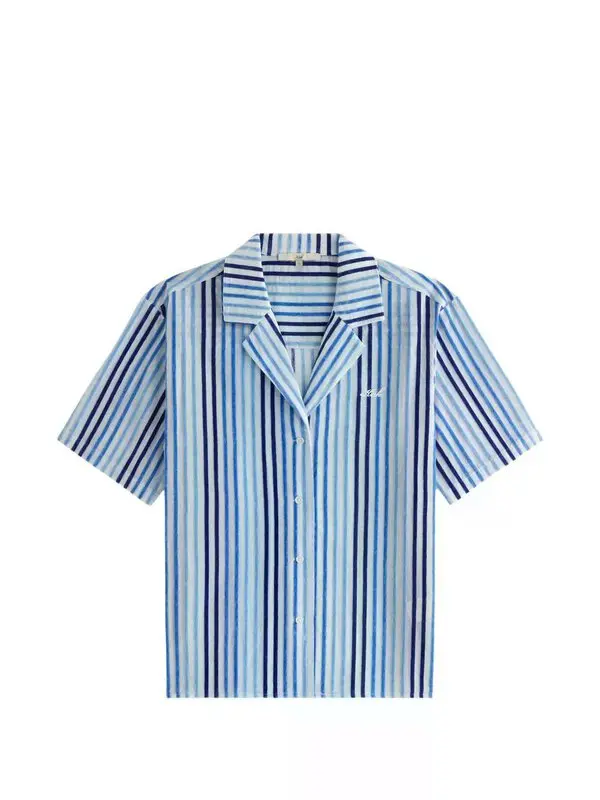 Kith Elena Ii Striped Chenille Shirt
