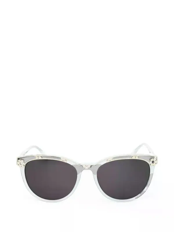 DRAPER JAMES Flower-detail Round-frame Sunglasses