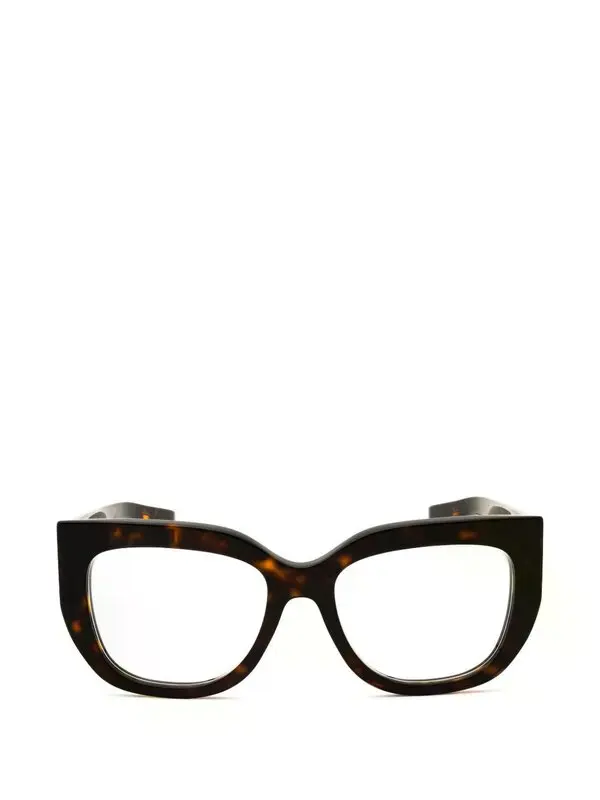 Gucci Cat Eye Eyeglasses - Brown